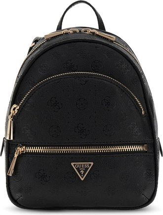 Guess Rucksack Freizeitrucksack Manhattan II Backpack Black Logo schwarz