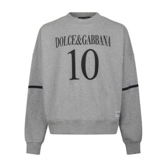 Dolce & Gabbana Hoodie - - Sweatshirts & Hoodies - Herren - Grau - M