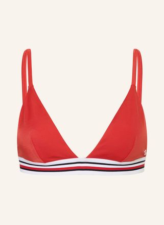 Tommy Hilfiger Triangel-Bikini-Top rot