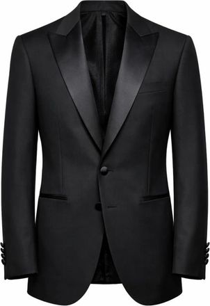 Roy Robson ROY Robson, Homme, Costumes, Noir, Taille: 2XL Smoking Jacket 5038