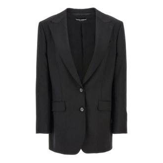 Dolce & Gabbana Damen, Jacken, Schwarzk, SGr&ouml;&szlig;e