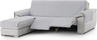 Eysa Bianco Rutschfester chaiselongue Relax Links frontalsicht, Farbe 06