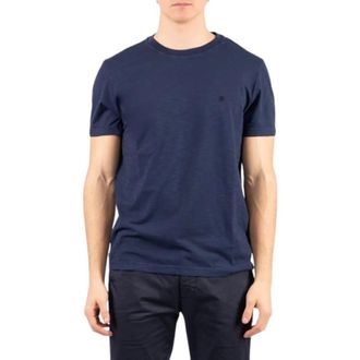 Dondup Rundhals-T-Shirt - - Tops - Herren - Blau - XL