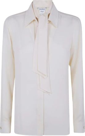 Max Mara Mxmcolmo Silk Scarf Shirt