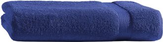 Top Fuel Fashion Waschlappen Elegance 58008 Waschhandschuh 16x21 cm Frottier Baumwolle Royalblau (blau)