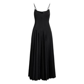 Ralph Lauren Femme, Robes, Noir, Taille: 34 FR Robe Midi