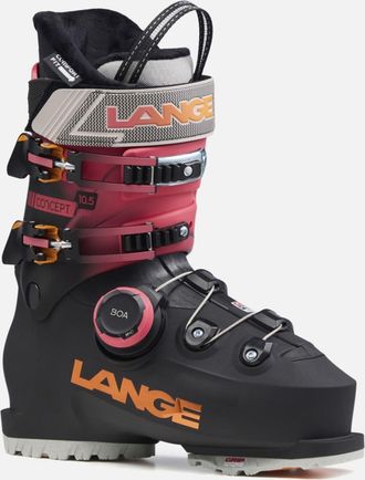 Lange Skischuhe Concept 10,5 W Gw Boa schwarz Damen - Damen - Gr&ouml;&szlig;e 27 - Schwarz