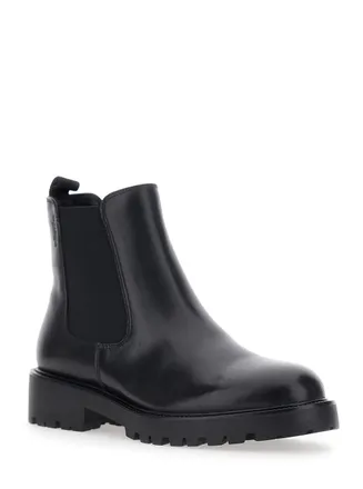Vagabond Womens Leather Boots Kenova Black Bovine