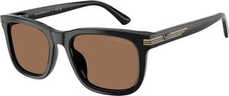 Emporio Armani Lunettes de soleil Ea4282U - Homme - Accessoires - Noir - Taille: 54 MM