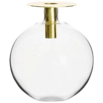 Sagaform 5018148 Moon Vase, Metall, 22cm