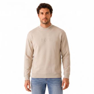 HUGO BOSS Herren-Sweatshirt mit Rundhalsausschnitt aus Baumwolle 50561510