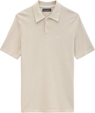 Marc O'Polo Strick-Poloshirt aus Bio-Baumwolle, Regular Fit in
