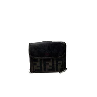 Fendi Portefeuille en cuir Pre-owned - Femme - Pre-owned - Brun - Taille: ONE Size