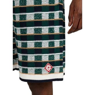 Casablanca Short Mosaic en maille en coton