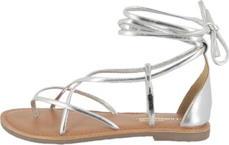 Les Tropeziennes LES TROPEZIENNES PAR M. BELARBI Damen Djoya Schuhe zwischen den Fingern, Silber, 40 EU