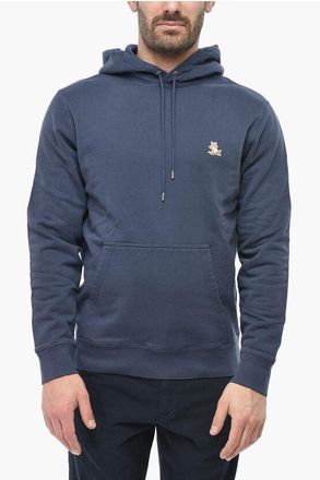 Maison Kitsun&eacute; Brushed Cotton Hoodie ECLIPSE size Xl