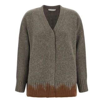 Tela Tawan Cardigan - - Knitwear - Damen - Braun - S
