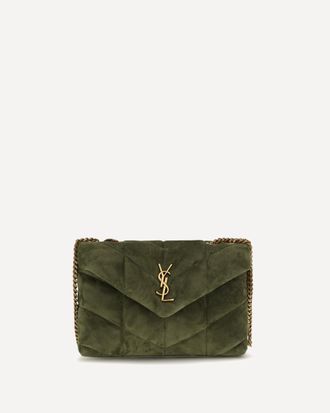 Saint Laurent LouLou Puffer Toy suede Shoulder Bag Female UNI