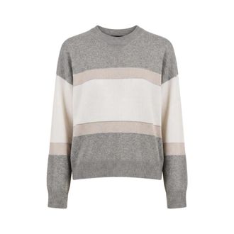 PESERICO Round-Neck Strickwaren - - Knitwear - Damen - Grau - M