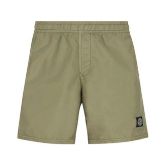 Stone Island Homme, Shorts, Vert, Taille: M Nylon Short