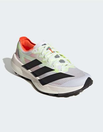 adidas adidas Performance - Terrex Agravic Speed 2 - Trailrunning-Schuhe in Wei&szlig; und Orange