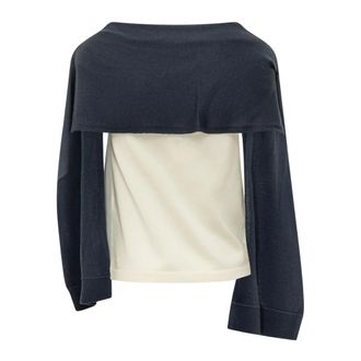 J.W.Anderson Schulter-Tanktop - - Knitwear - Damen - Wei&szlig; - S