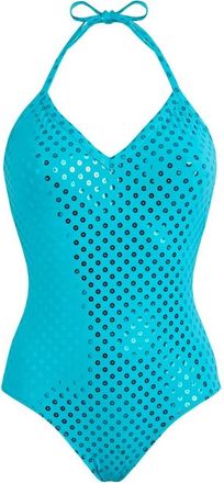 Vilebrequin Femme, Maillots de bain, Vert, Taille: 44 FR Lavida Halter One-piece Swimsuit