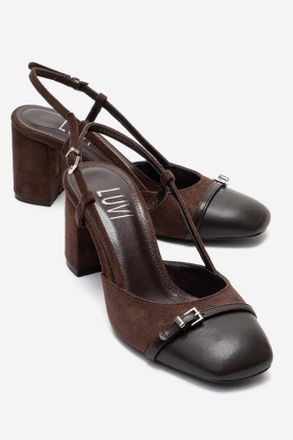 Prologue Desia Slingback Pumps mit runder Zehenpartie (Damen)