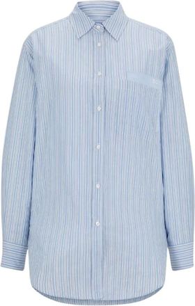 HUGO BOSS Femme, Blouses et Chemises, Bleu, Taille: 36 FR Chemise &Eacute;l&eacute;gante pour Homme