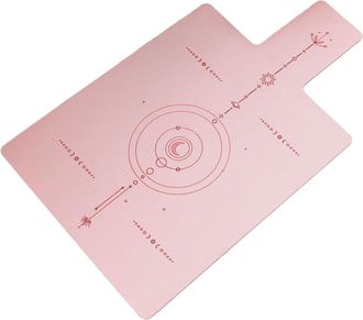 Baoblaze Pilates Reformer Matte, Trainingsmatte, Pilates Training, Pilates Matte für Reformer, Schutzpolster, ROSA