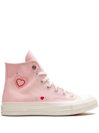 Converse baskets Chuck 70 Hi Y2K Heart - Rose