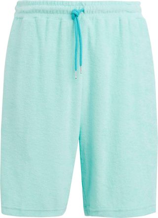 8 by YOOX WIDE-LEG COTTON TERRYCLOTH SHORTS