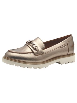 Tamaris Slipper Damen Vegan Bequem metallic,EU 42