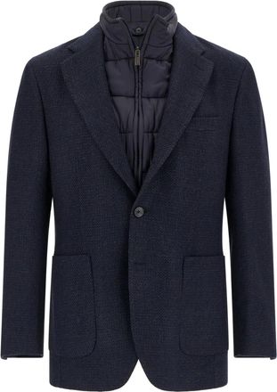 Boggi Milano veste à poches plaquées - Bleu