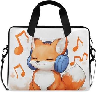 Alaza Sac pour ordinateur portable de 40,6 &agrave; 15,6 pouces - Joli sac &agrave; bandouli&egrave;re Capybara pour ordinateur portable de 40,6 &agrave; 15,6 pouces - Pour homme et fe