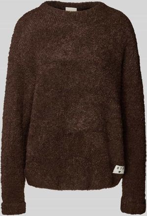 Ichi Relaxed Fit Pullover mit Woll-Anteil Modell Larisa