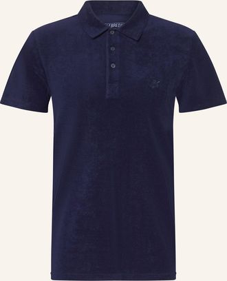 Vilebrequin Frottee-Poloshirt Phoenix blau