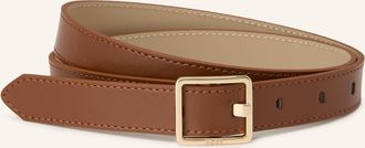 HUGO BOSS Lederg&uuml;rtel Eleri braun