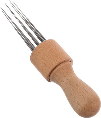 Aboofan Nadelfilz Holzgriff Feine Filznadel f&uuml;r Anf&auml;nger und Profis Sicheres DIY filzwerkzeug f&uuml;r Vielf&auml;ltige Wollfilzprojekte Langlebig und Benutzerfreundlic