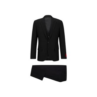 HUGO BOSS Herren, Anz&uuml;ge, Schwarzk, SGr&ouml;&szlig;e