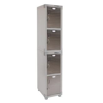Seville Classics Schliessfachschrank, Granit, 38.1 x 76.2 x 187.7 cm