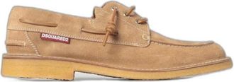 Dsquared2 Homme, Chaussures, Beige, Taille: 43 EU Chaussures bateau n&eacute;oclassiques