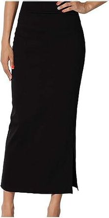 Generic Jupe pour femme Maxi longue coupe haute crayon jupe basique pour femmes 2024 mode, K-514 Noir, 36