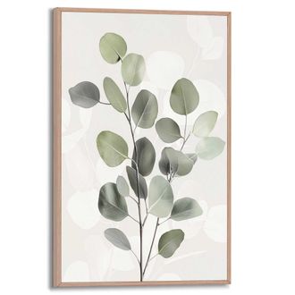 Reinders Gerahmtes Bild, Eucalyptus Zweig, K&uuml;che, MDF, 30 x 20
