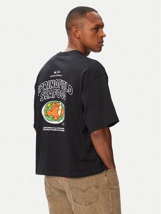 adidas T-Shirt Blinky Graphic LG5063 Schwarz Oversize
