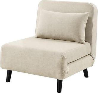 Atlantic Home Collection ATLANTIC home collection Sessel Robby inkl. Schlaffunktion (Liegefläche ca. 190 x 75 cm), Creme