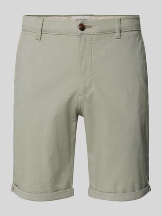 Jack & Jones Regular Fit Bermudas mit Strukturmuster Modell FURY