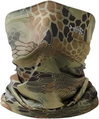 Bassdash Cache-cou multifonction, bandeau bandana, foulard, masque facial UPF 50 +, protection UV multifonction, écharpe magique, bandeau élastique pour léquit