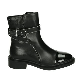 Copenhagen Shoes Western Stil Schwarze Lederstiefel - - Shoes - Damen - Schwarzk - 42 EU