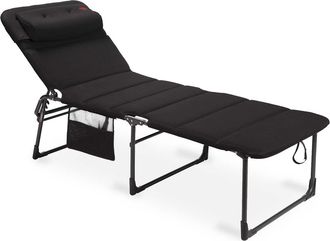 Crespo Cama regulable extra ancha aluminio Pintado 3 Patas altas.Tejido acolchado Air-Deluxe